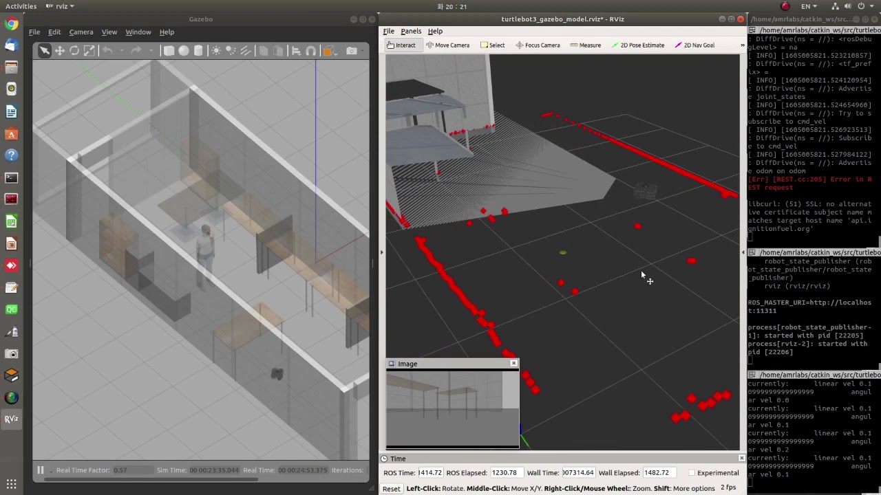 ROS Simulation - YouTube