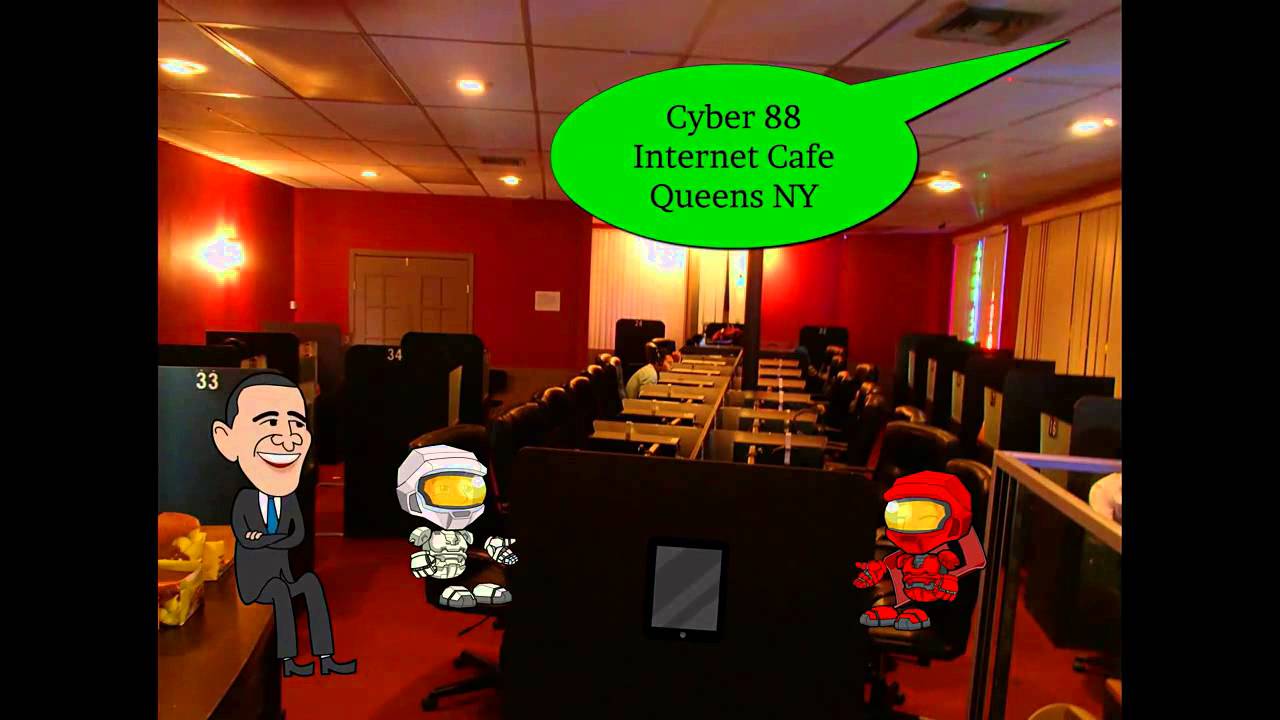 Cyber88 Internet Cafe New York - YouTube