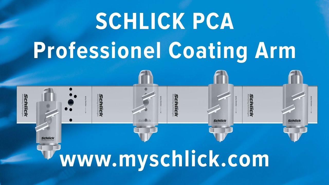 SCHLICK Professional Coating Arm (PCA) in Tablettencoating-Anlage; mit ...