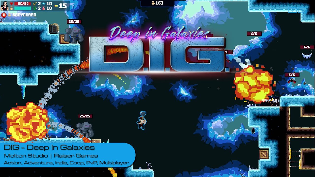 DIG - Deep In Galaxies (Gameplay - 30 Minutes) - YouTube