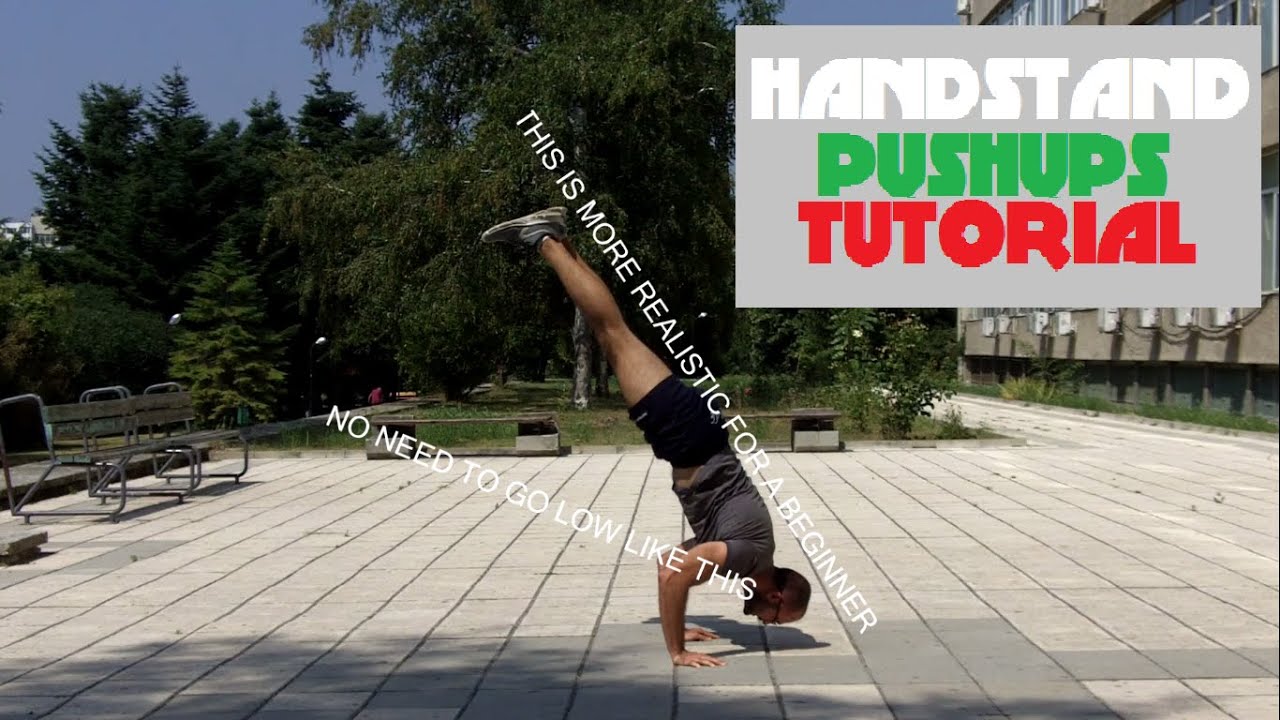 George Workout - In depth Handstand Pushups Tutorial - YouTube