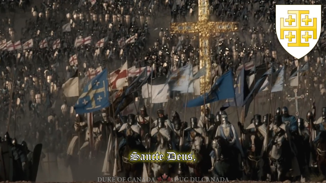 Medieval Crusader Chant: Media vita - YouTube