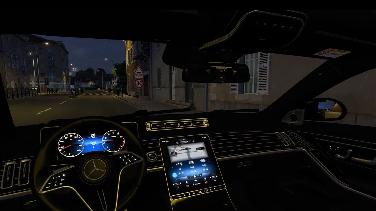 2023 MERCEDES S-CLASS (Euro Truck Simulator 2) - YouTube