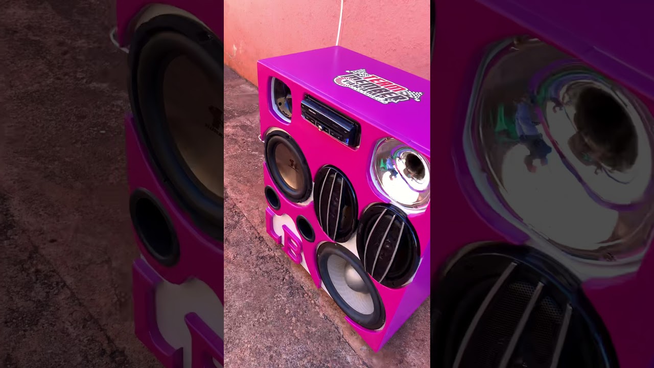 Som automotivo Caixa bob com subwoofer uxp bravox de 12p - YouTube