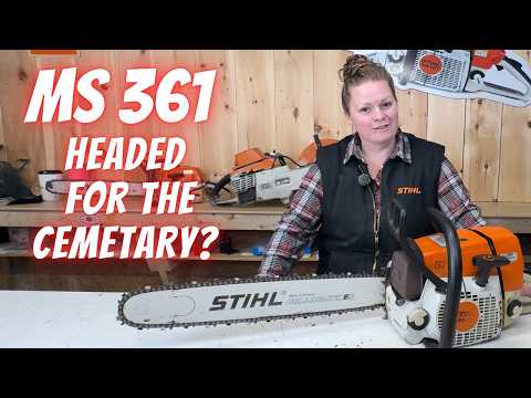 Chainsaw Resurrection:   Stihl MS 361 Dead Under The Work Bench