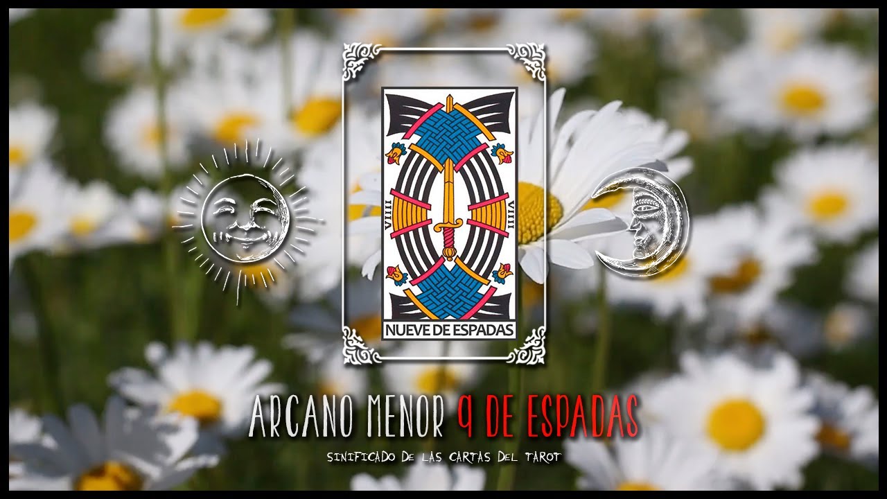 🟧 9 de Espadas Tarot de Marsella | ¿Que significa el Nueve de Espadas ...