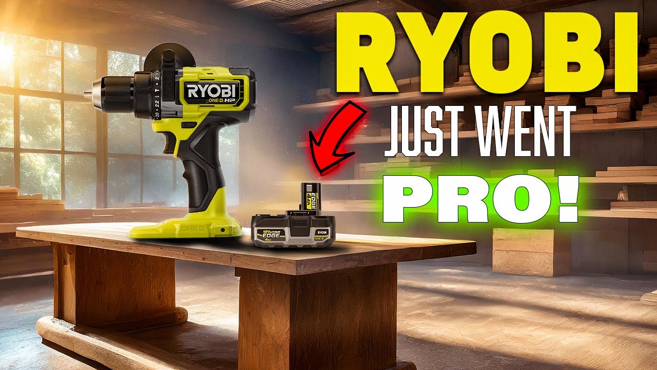 HOW RYOBI JUST WENT PRO: Look what they just added too their lineup ...