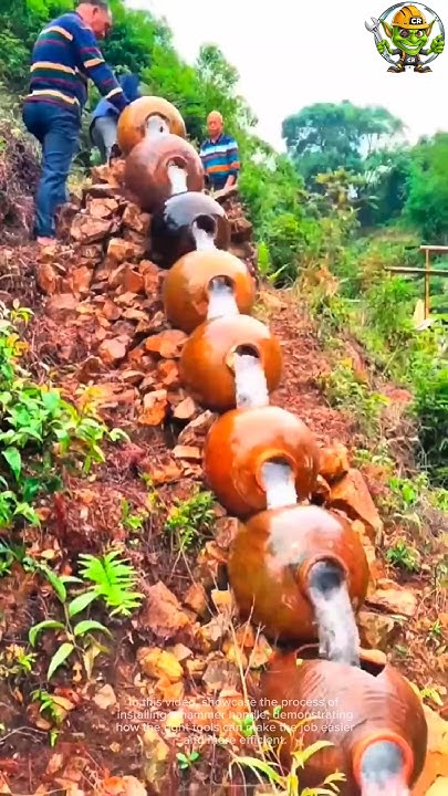 Amazing Rural Water Diversion Method - YouTube