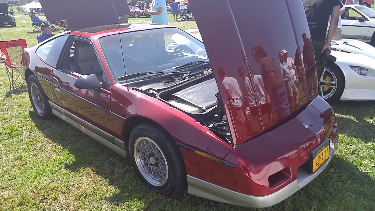 1987 Pontiac Fiero GT Fastback - YouTube