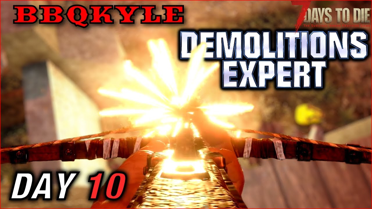 This horde base ain't cutting it. (7 Days to Die - Demolitions Expert ...