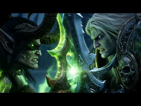 Arthas vs. Illidan (Warcraft 3 In-game Cinematic Redesigned)