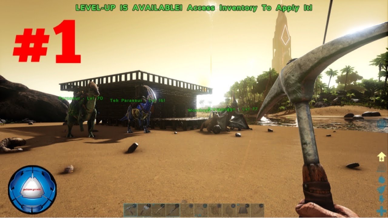 ARK Survival Evolve - The beginning of a new journey - with Superdave Gaming - [EP1] - YouTube