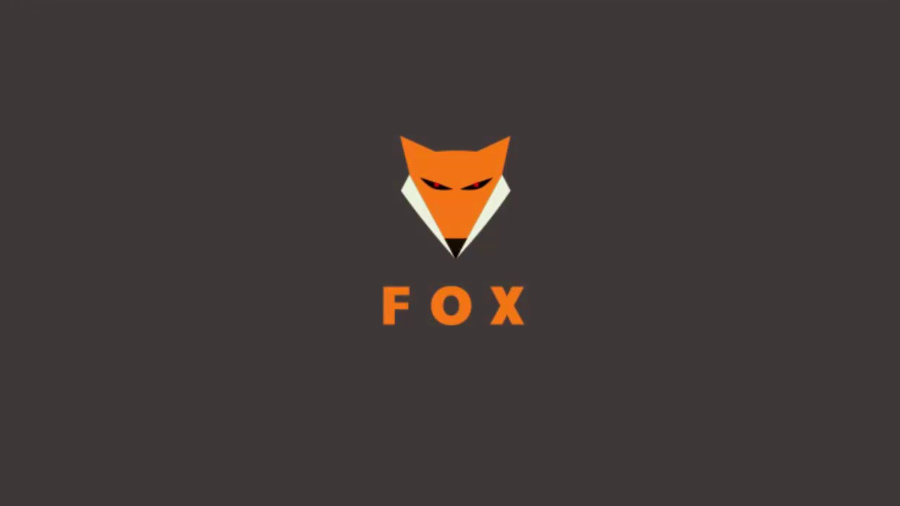 How to Make Fox Logo in Corel Draw - YouTube