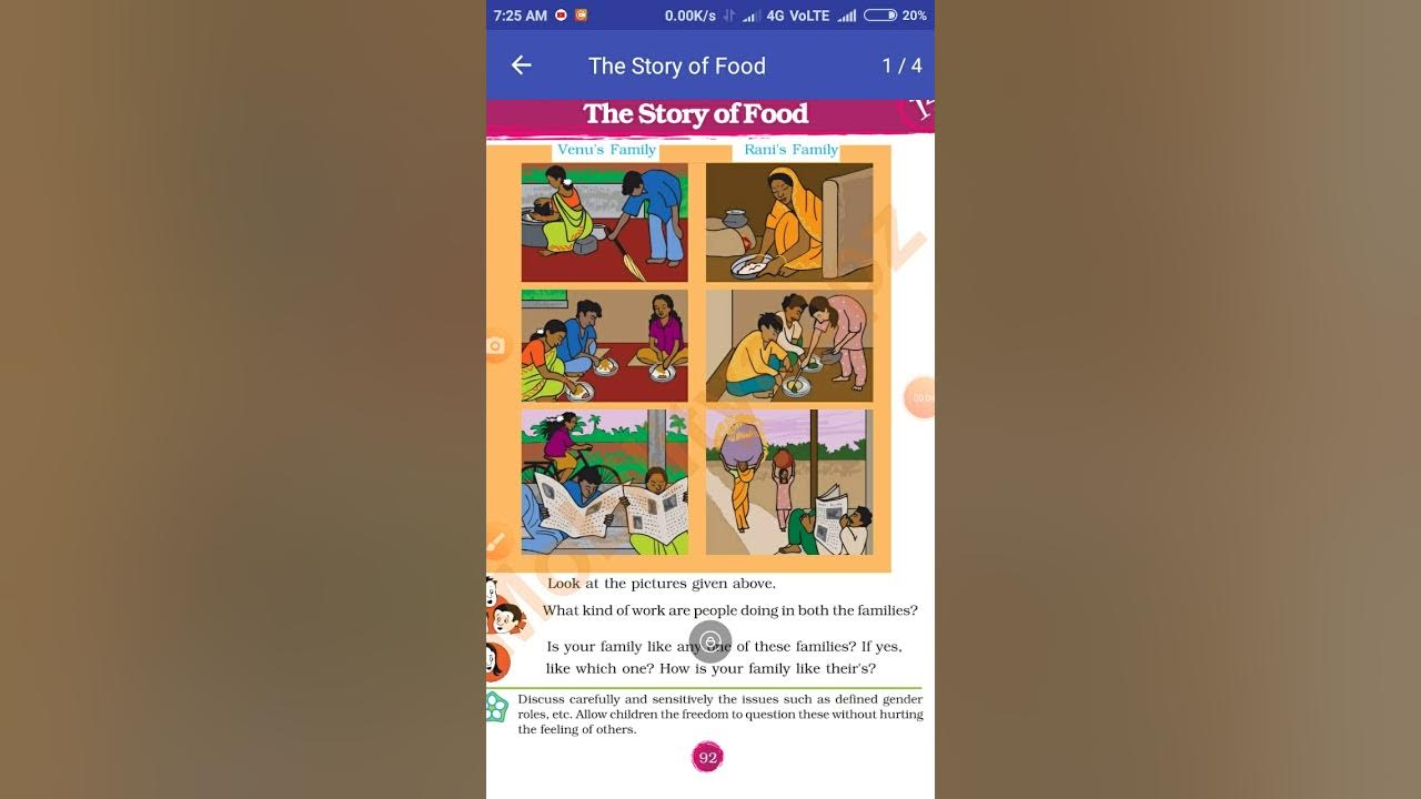 The story of food class 3 - YouTube