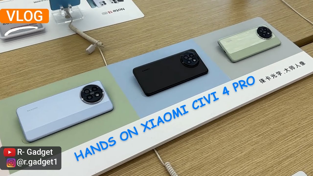 RVlog - Hands On Xiaomi Civi 4 Pro - YouTube