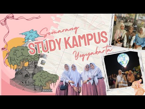 Study Campus Vlog: Semarang - Yogyakarta 🛣️🚍 - YouTube