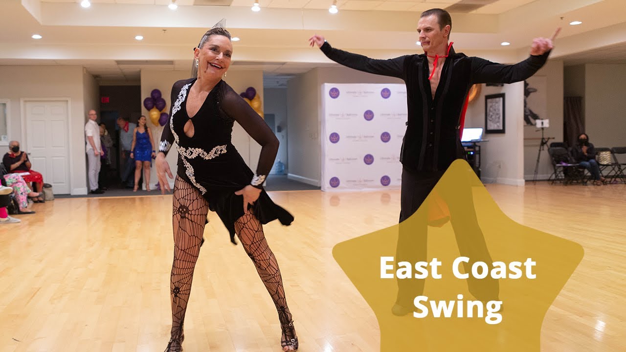 East Coast Swing Show Dance at Ultimate Ballroom Dance Studio - YouTube