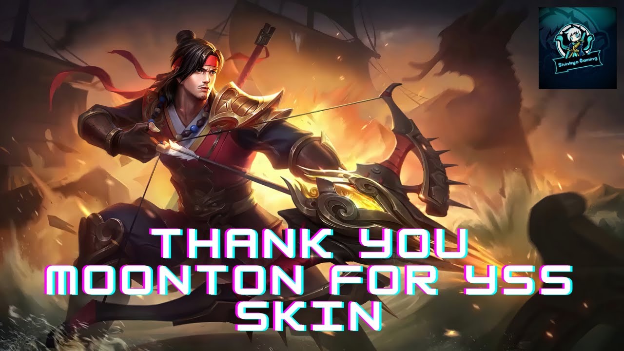 THANKS MOONTON FOR YSS SKIN!!! - YouTube
