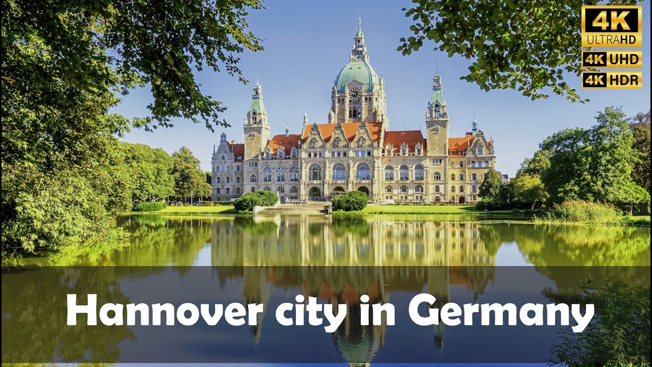 Walking tour in Hannover, Germany - Ганновер в Германии - YouTube