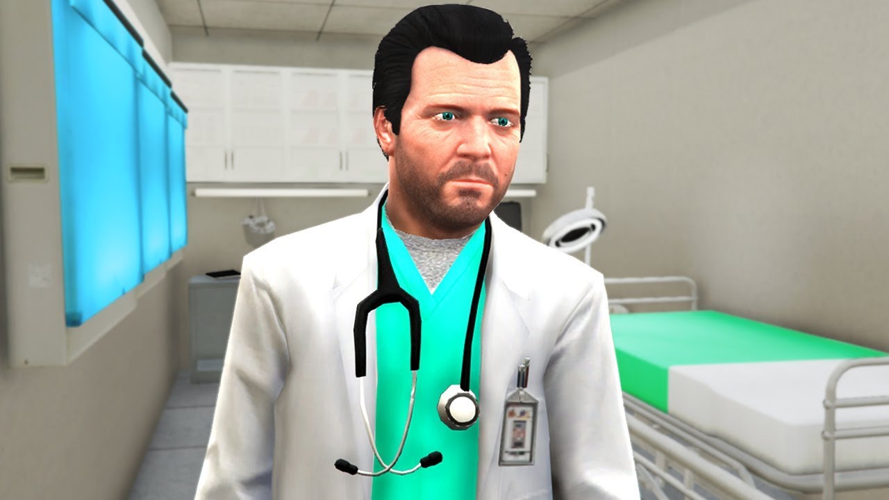 Playing As A DOCTOR in GTA 5! - YouTube