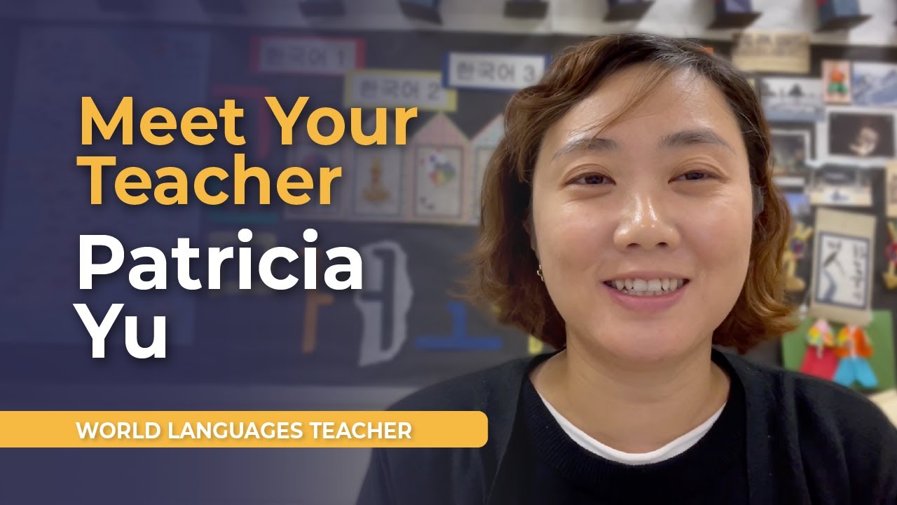 Meet Your Teacher - Patricia Yu - YouTube
