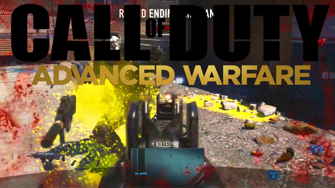 Call of Duty Advanced Warfare: Epic Scoreboard Finish! (Funny Moments ...