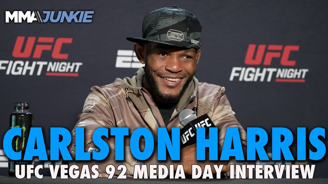 Carlston Harris Hopes to Get 'Good Names' like Neil Magny, Geoff Neal ...