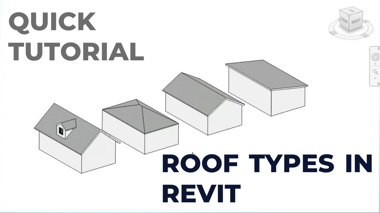 Quick Tutorial on How To Create Different Roof Types in Revit - YouTube