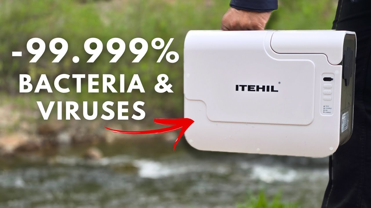 Delicious! Battery Powered RO Water Filter (ITEHIL) Removes 99.999% of ...