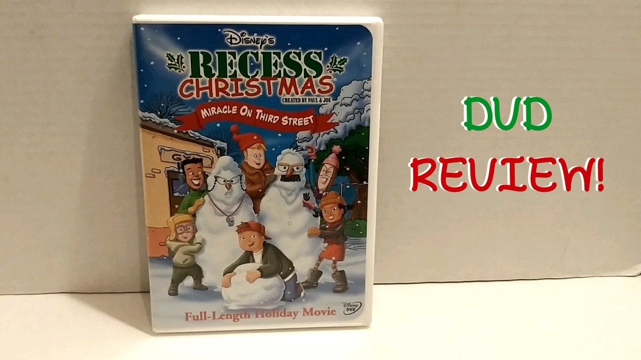 Disney's Recess Christmas: Miracle On 3rd Street [DVD Review] | Jay ...