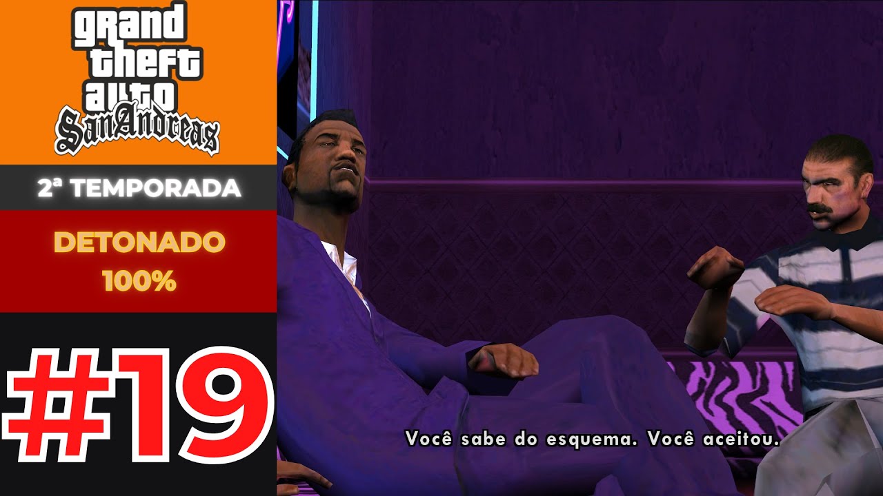 DETONADO GTA SAN ANDREAS 100% 2ª TEMPORADA #19 - INVESTIGANDO O LOCO ...