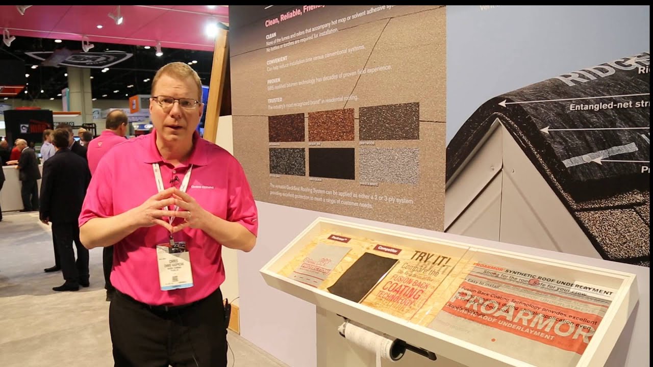 IRE 2016: ProArmor® Synthetic Underlayment - YouTube