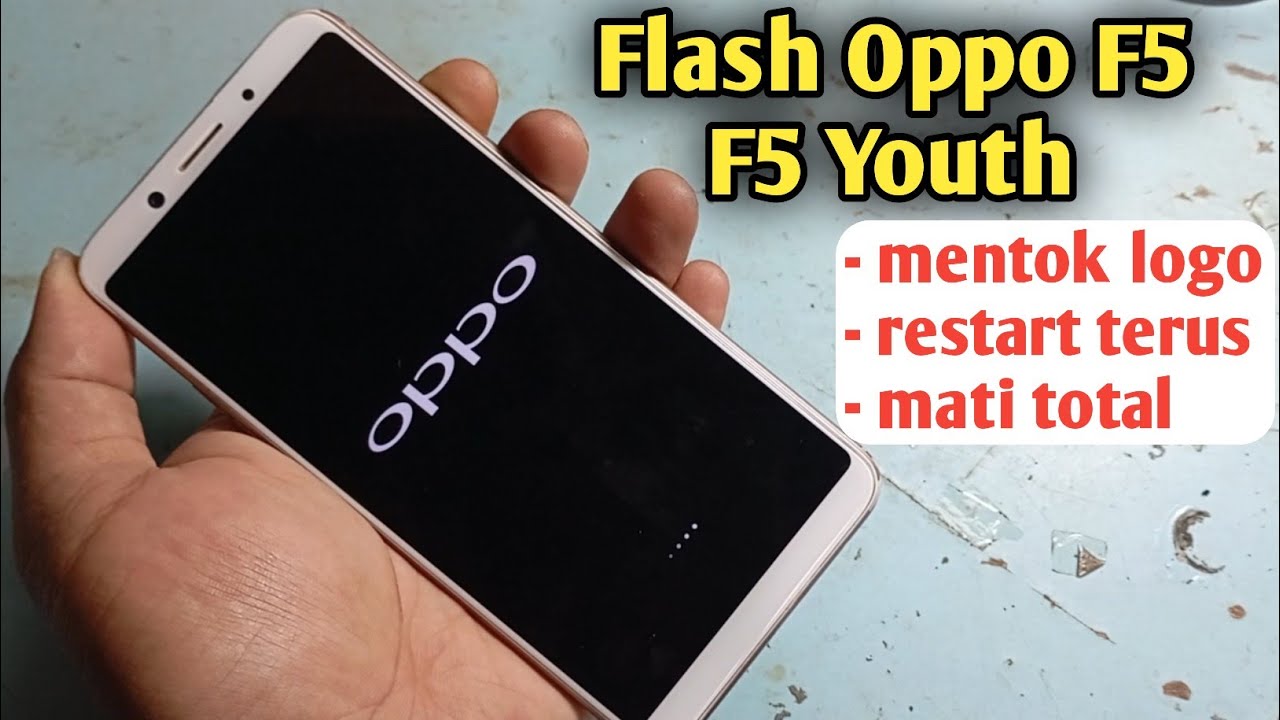 flash oppo f5 cph1723 f5 youth cph1725 - YouTube