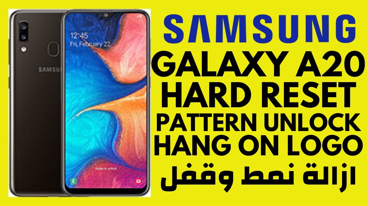SAMSUNG GALAXY A20 SM A205F HARD RESET FACTORY RESET PASSWORD samsung-galaxy-a20-sm-a205f-hard-reset-factory-reset-password