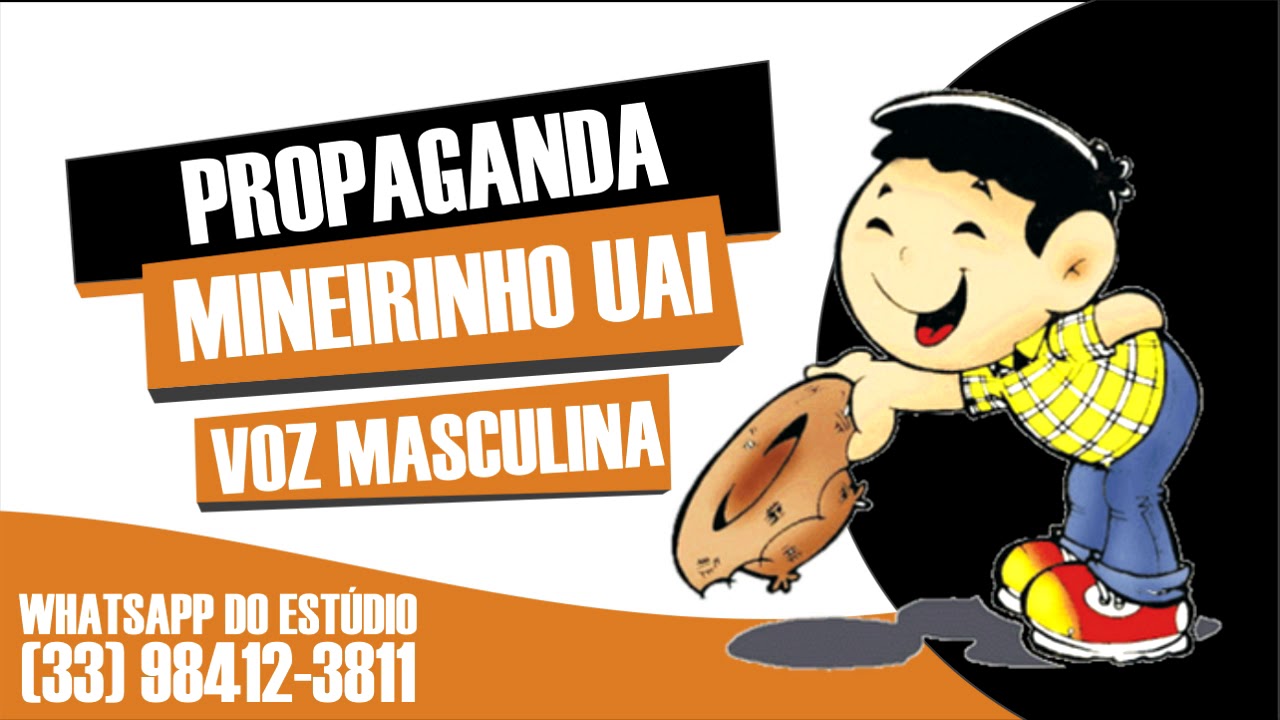 Propaganda Voz Mineirinho Mineiro Minas Gerais Uai sô trêm bão vinheta ...