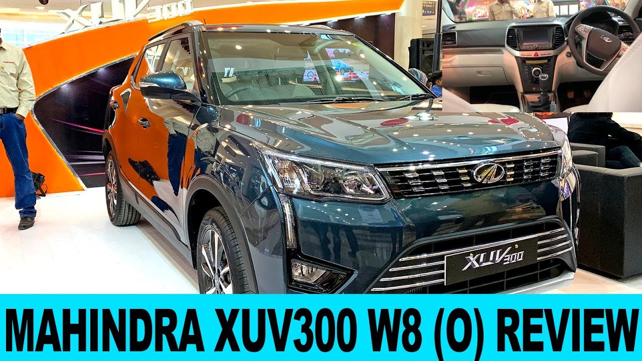 Mahindra XUV300 W8(O) Review | XUV300 Price, Features, Interiors, Specs ...