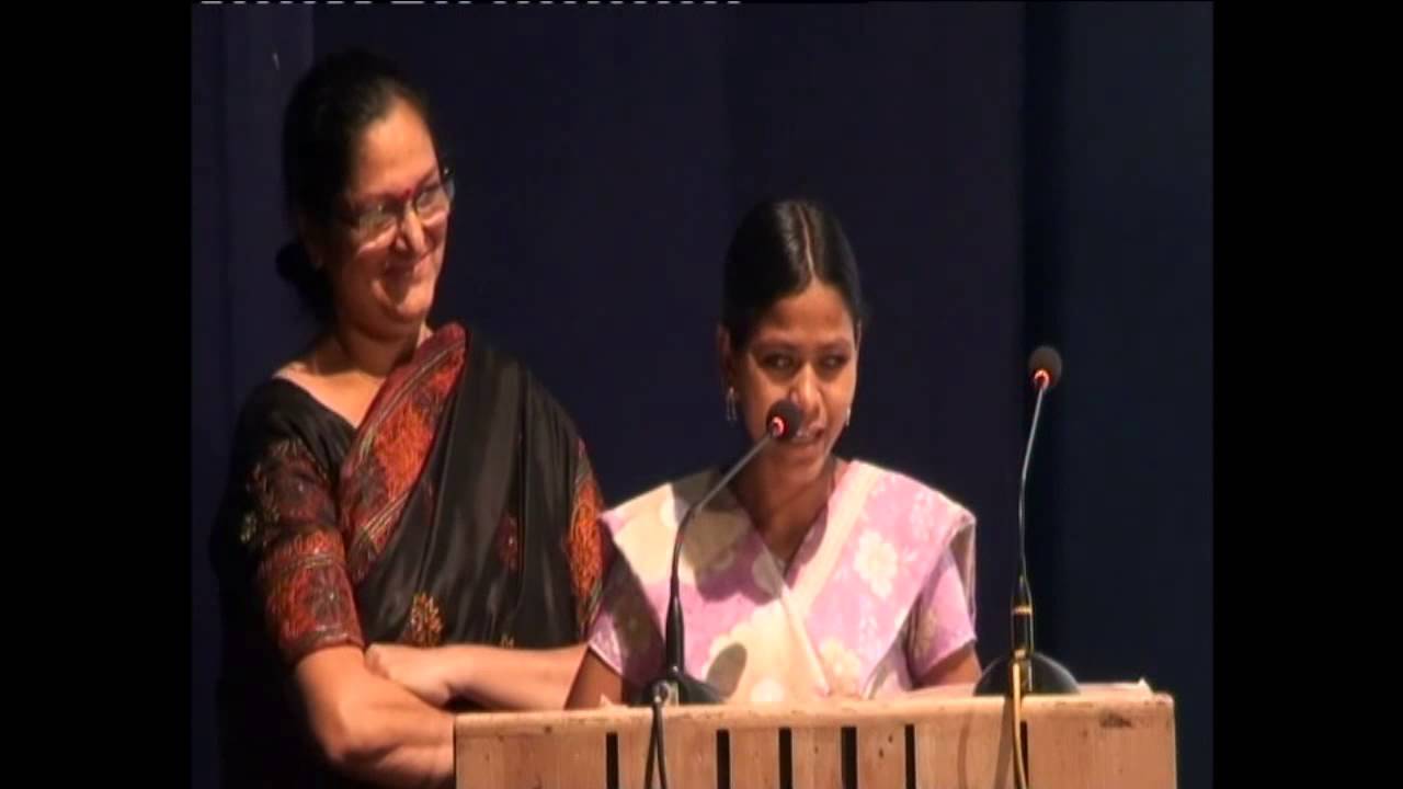 Nital by dr swati dande poem read by a blind girl - YouTube