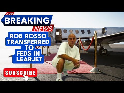 Rob Rosso Transferred To Feds In Learjet - YouTube