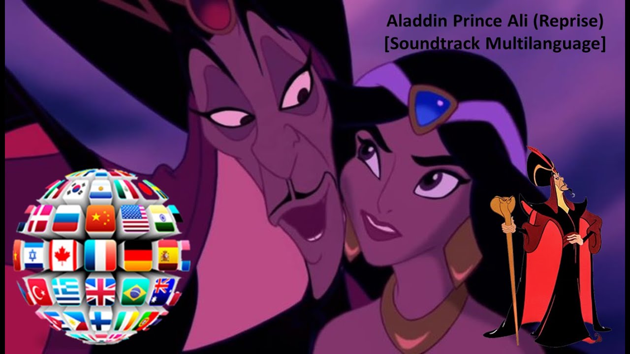 Aladdin Prince Ali Czech