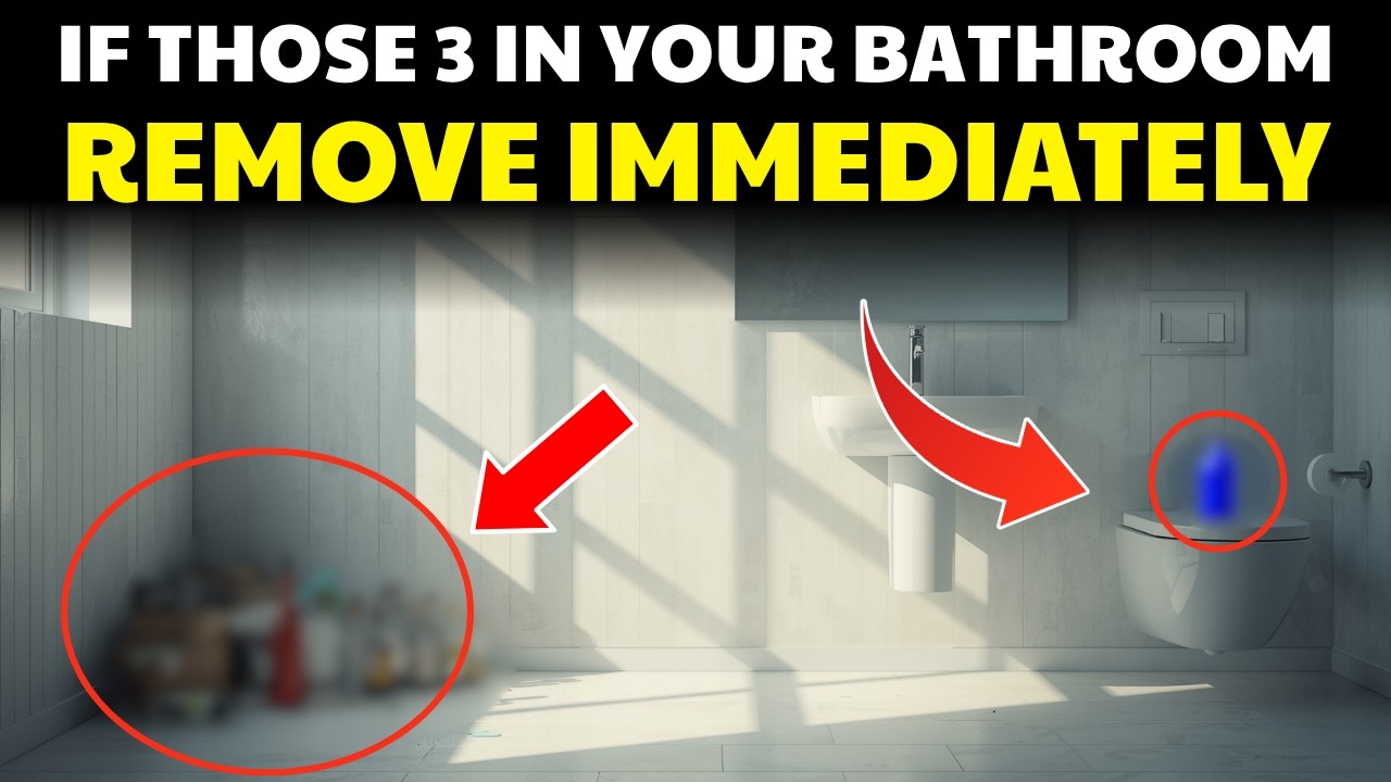 These Things in Your Bathroom Bring Bad Luck and Lifelong Poverty ...