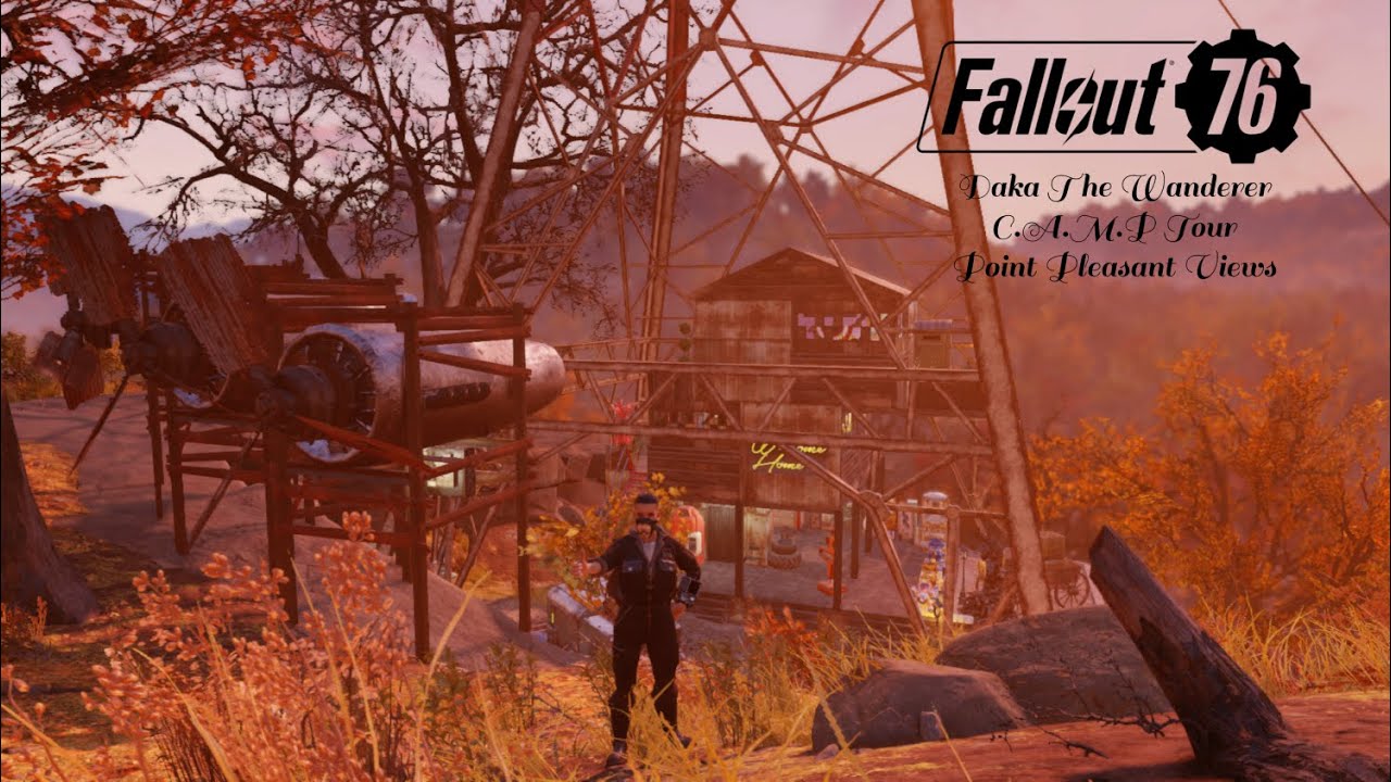 Point Pleasant Views | Fallout 76 C.A.M.P - YouTube
