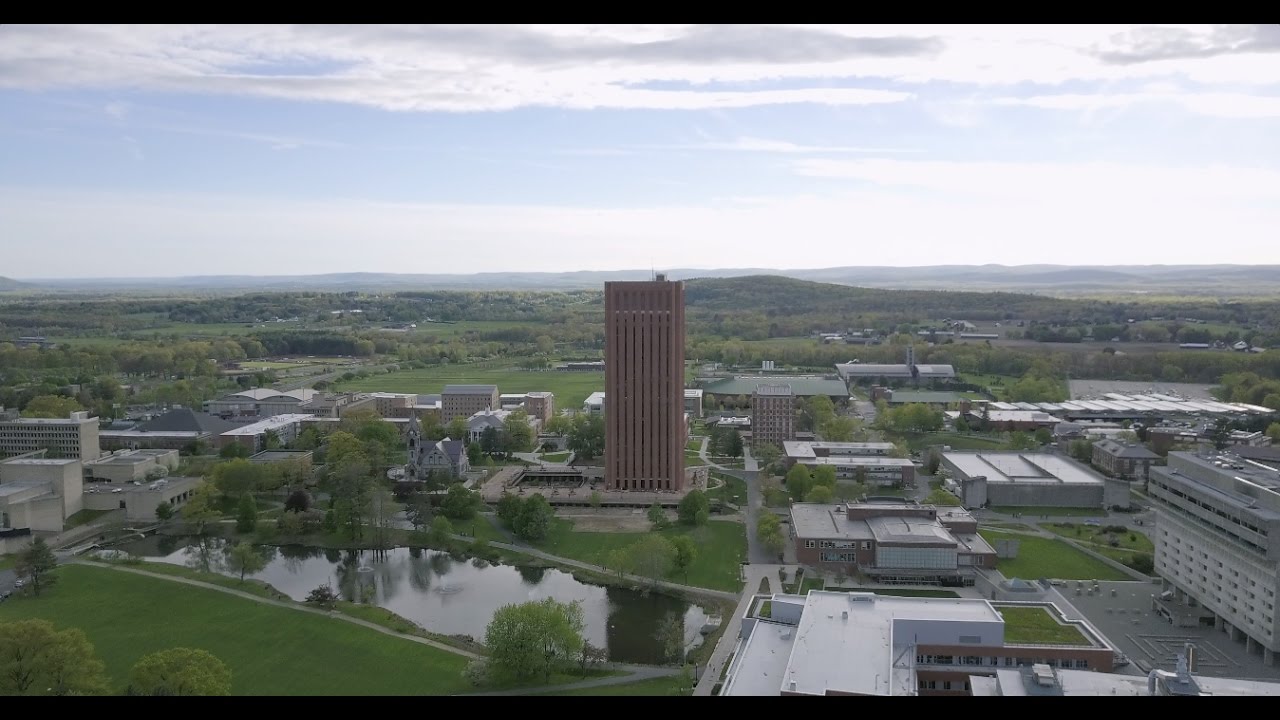 UMass Drone Over Campus - 4K - YouTube