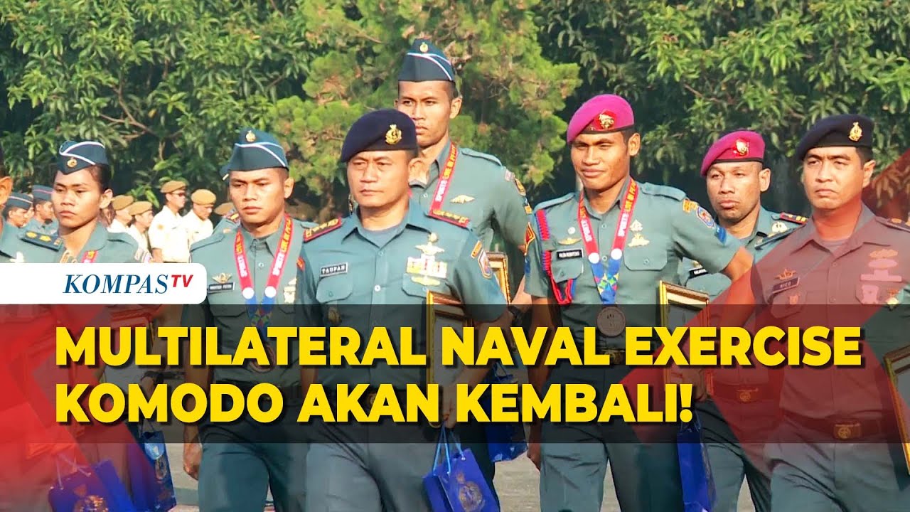 TNI AL Akan Gelar Multilateral Naval Exercise Komodo - YouTube