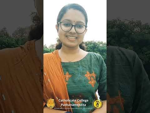 Adithya Rajesh | First rank BA English 2019-20| Dept of English|Catholicate College Pathanamthitta