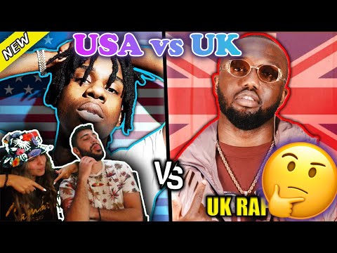 Americans React To US VS UK RAP - YouTube