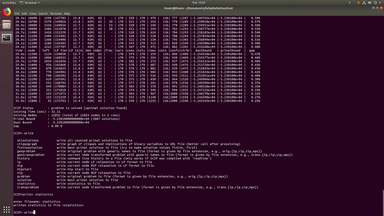 solving MIK problem with SCIP - YouTube