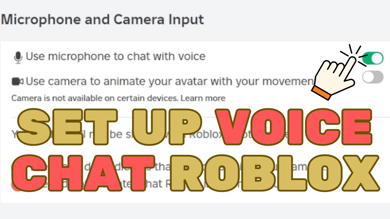 How to actually setup voice chat fast on roblox!! (Easy Setup Guide ...
