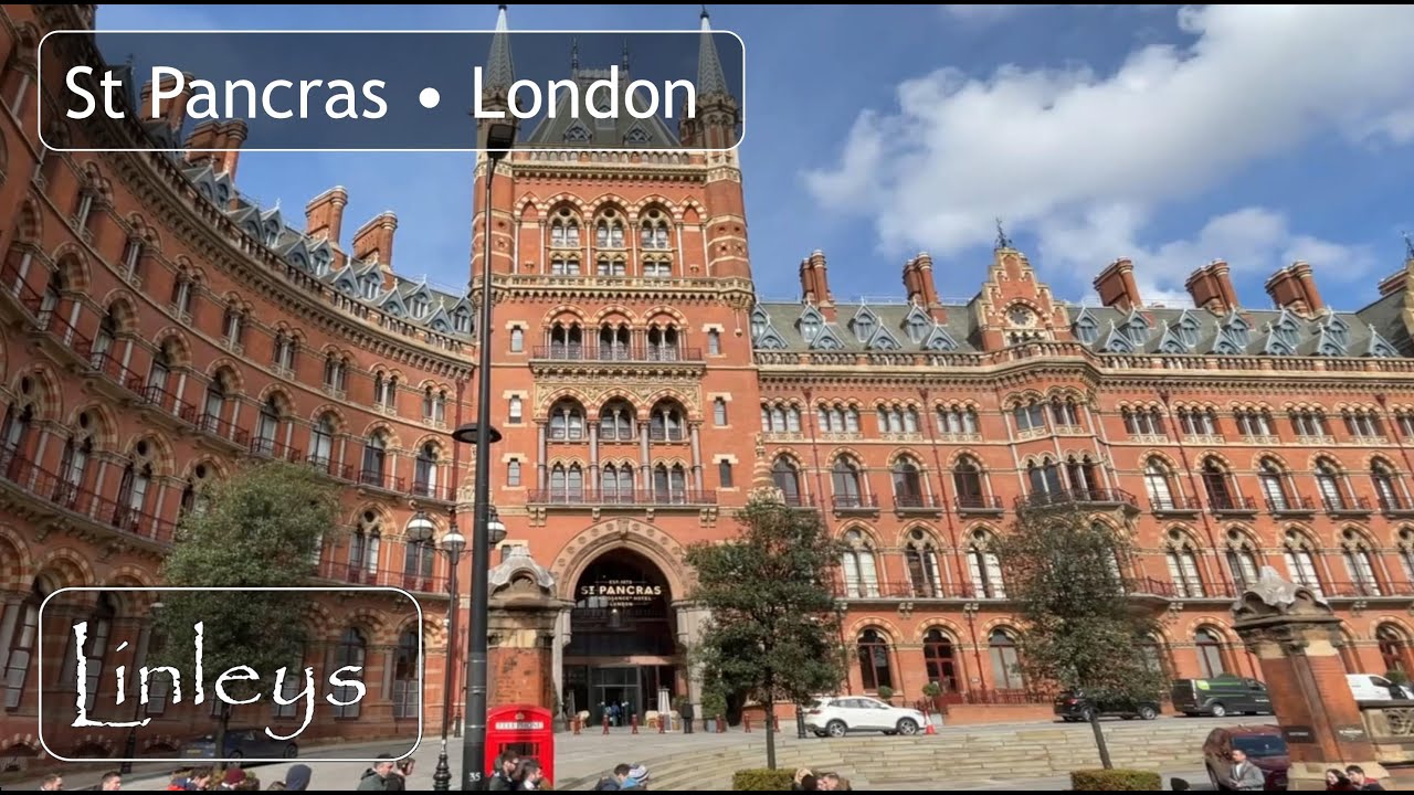 St Pancras Station & Renaissance Hotel • The End of the Line • London ...