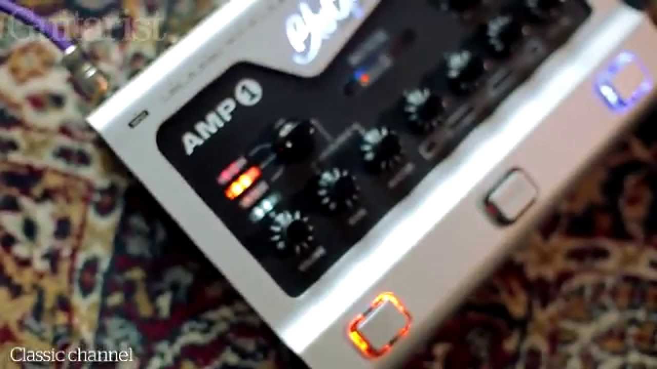 BluGuitar Amp1 stompbox-sized amp review demo - YouTube