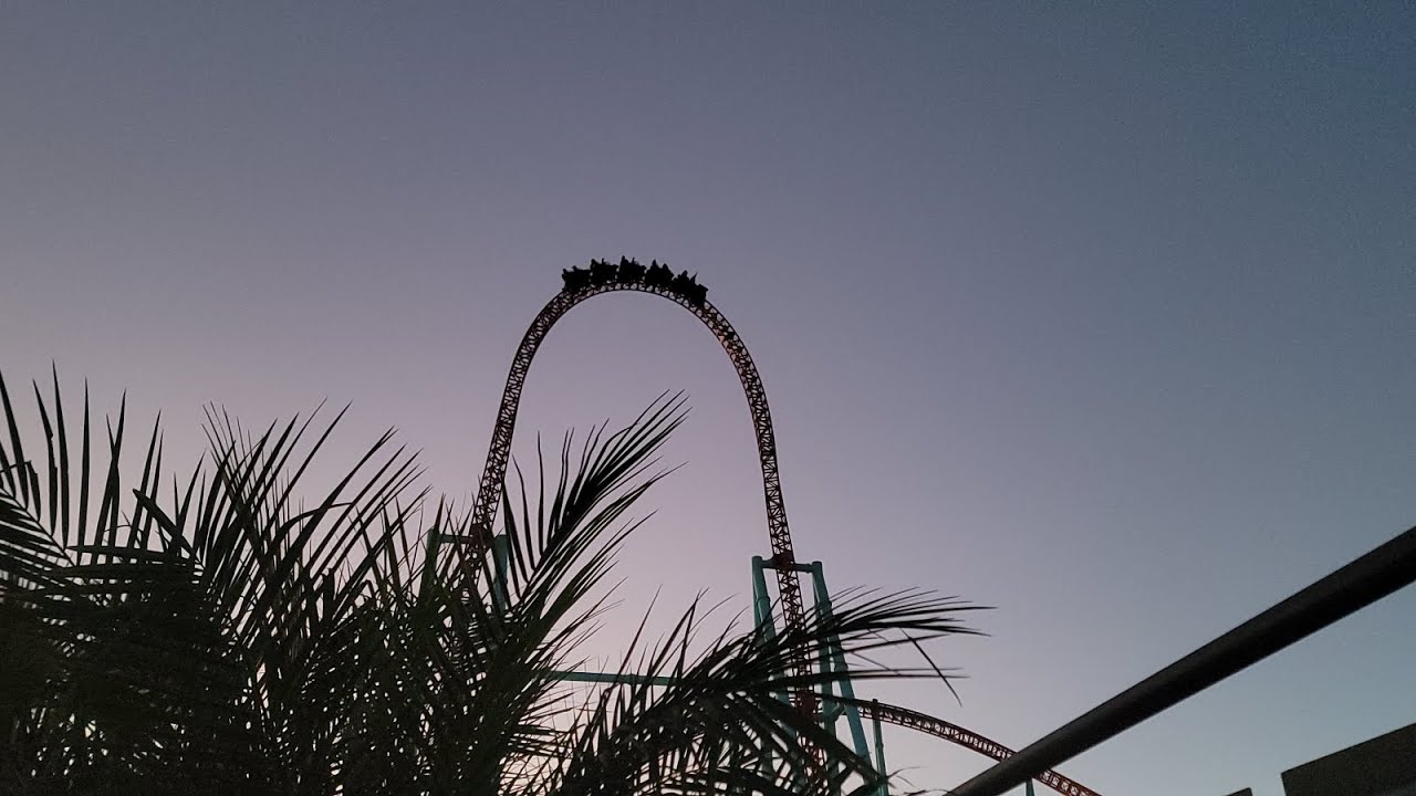 xcelerator the ride (off ride POV) - YouTube